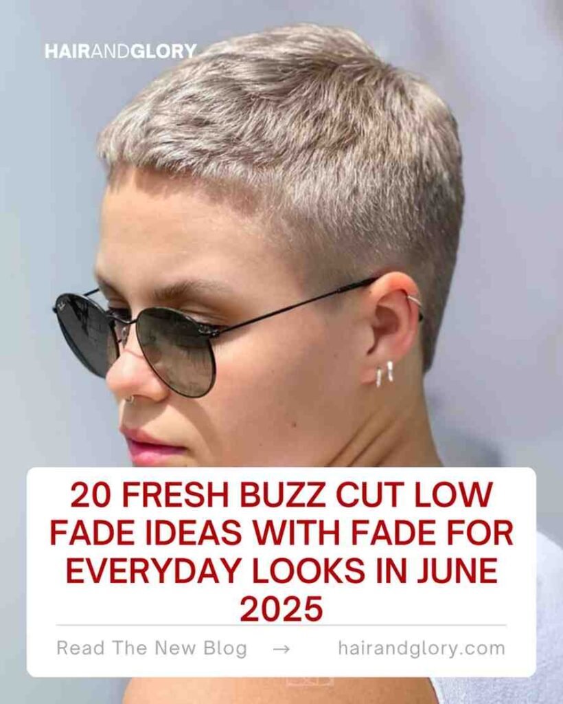 Buzz Cut Low Fade Tutorial and Haircut Inspiration in June 2026 - Hair ...