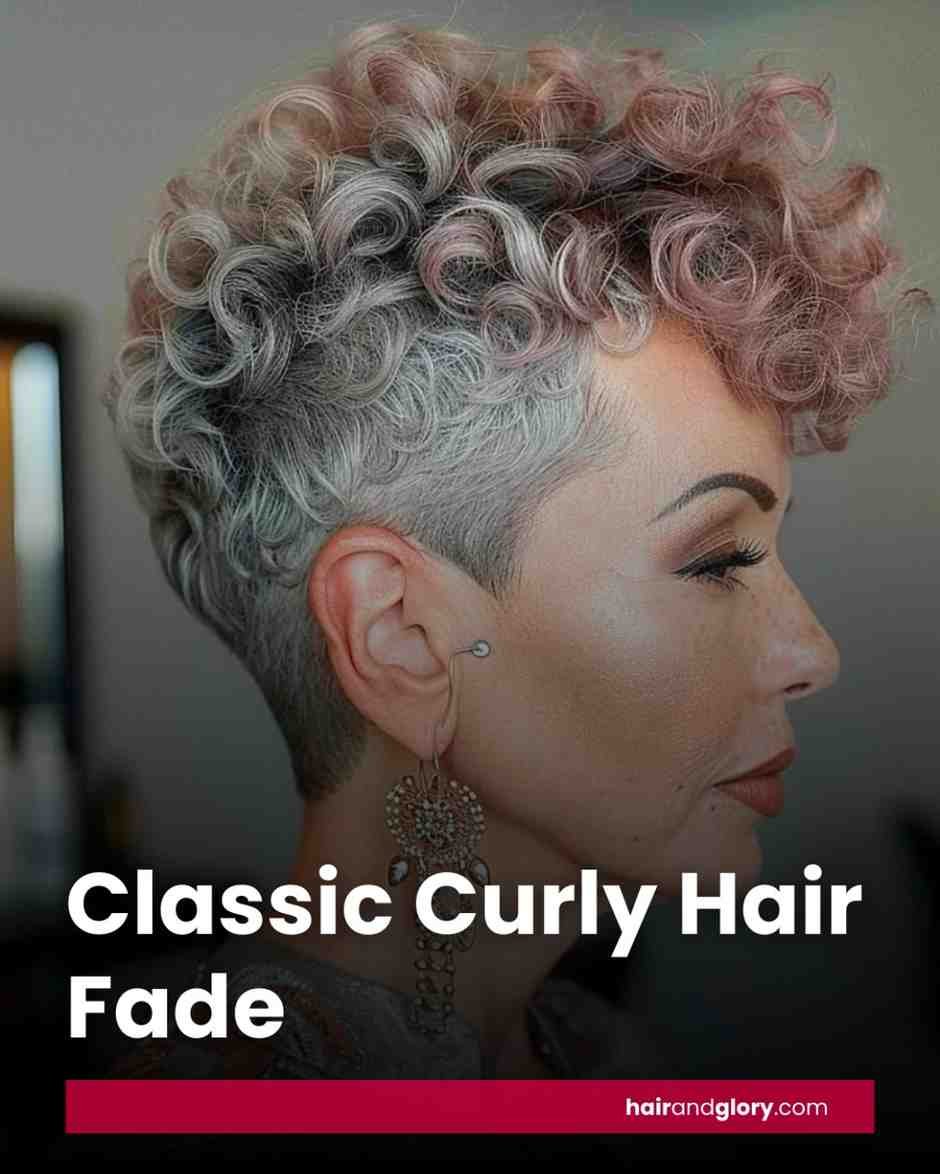Curly Hair Fade + easy to style â€” Best Styles for May 2026 - Hair and ...