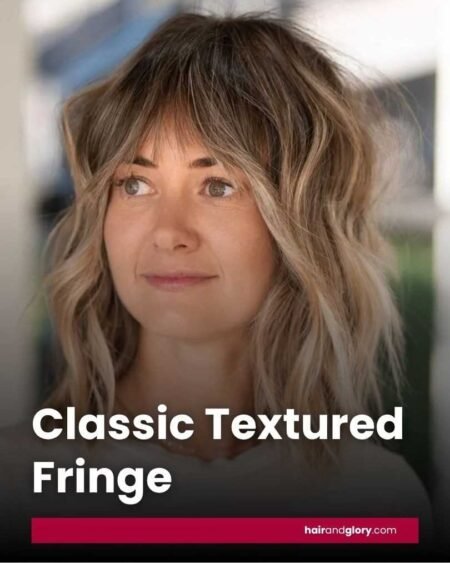 12 Textured Fringe Styles That Work for All Hair Types - Hair and Glory