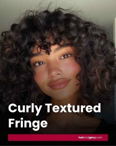 12 Textured Fringe Styles That Work for All Hair Types - Hair and Glory