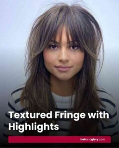 12 Textured Fringe Styles That Work for All Hair Types - Hair and Glory