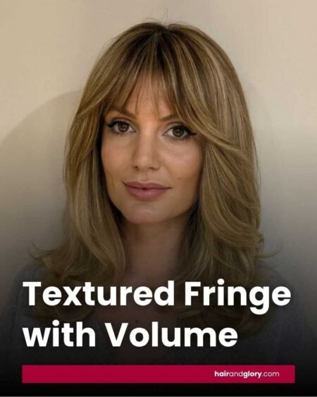 12 Textured Fringe Styles That Work for All Hair Types - Hair and Glory