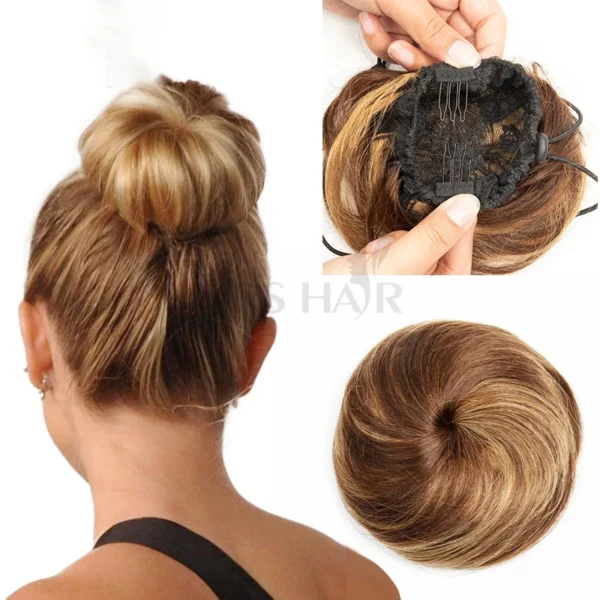 The Flexi-Bun | Premium Real Human Hair Bun - Hair and Glory